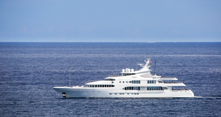 Inside SAMAR Yacht • Devonport • 2006 • Value $100M • Owner Kutayba ...