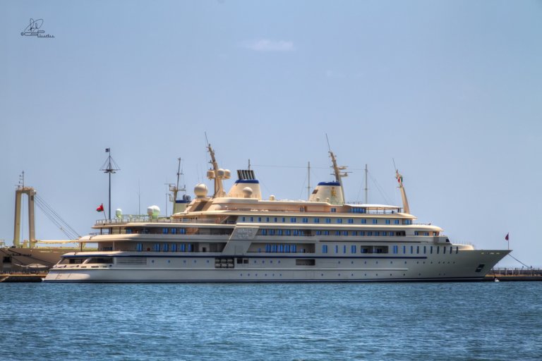 Inside AL SAID Yacht • Lurssen • 2008 • Value $600M • Owner Sultan of Oman