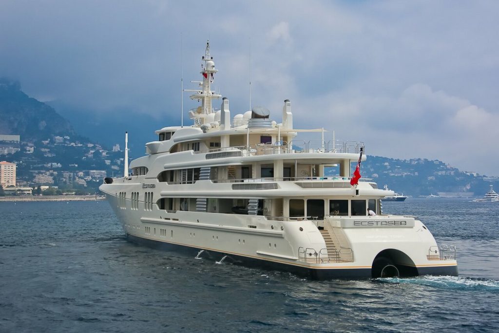 Inside ECSTASEA Yacht • Feadship • 2004 • Value $120M • Owner Alshair Fiyaz