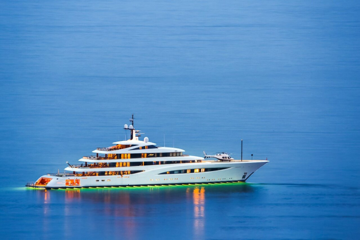 Inside FAITH Yacht • Feadship • 2017 • Value $200M • Owner Lawrence ...