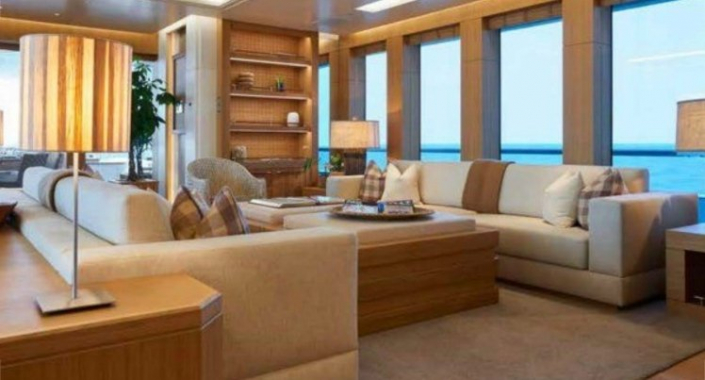 Inside FLYING FOX Yacht • Lurssen • 2019 • Value $400M • Owner Dmitry ...
