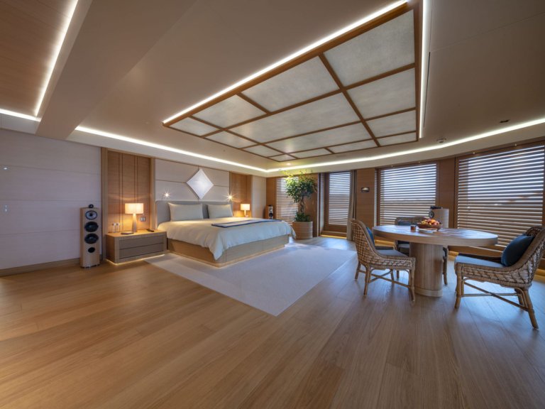 Inside FLYING FOX Yacht • Lurssen • 2019 • Value $400M • Owner Dmitry ...