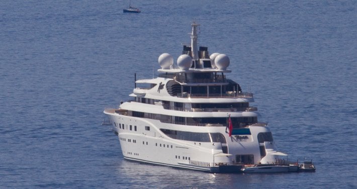 The Crazy $450,000,000 Yacht A+ (ex: Topaz) | SuperYachtFan