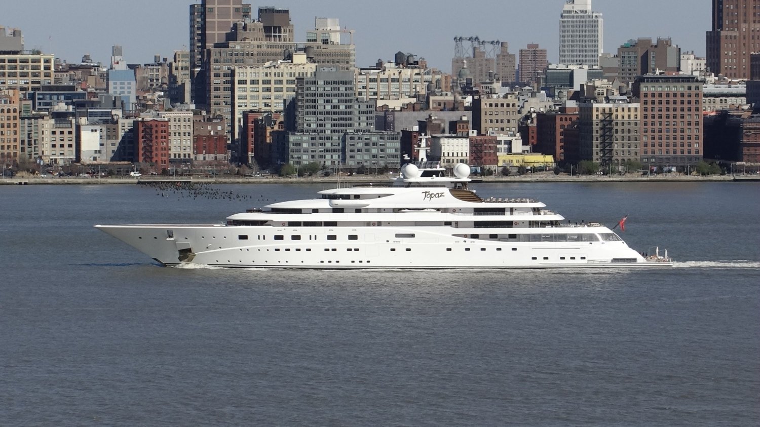 A+ Yacht • (Topaz) • Lurssen • 2012 • Value $450M • Owner Sheikh Mansour