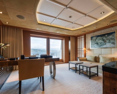 Inside SUNRAYS Yacht • Oceanco • 2010 • Value $150M • Owner Ravi Ruia