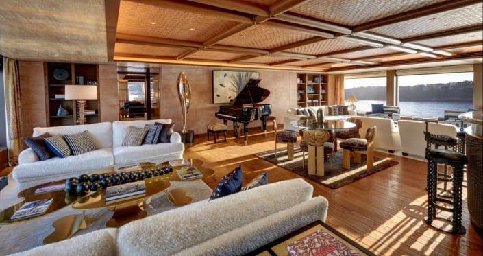 Inside SYMPHONY Yacht • Feadship • 2015 • Value $150M • Owner Bernard ...