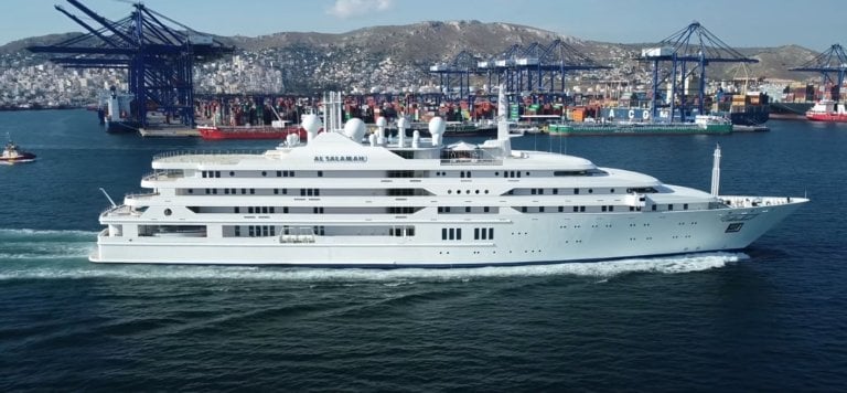 Inside AL SALAMAH Yacht • Lurssen • 1999 • Value $280M • Owner King of ...