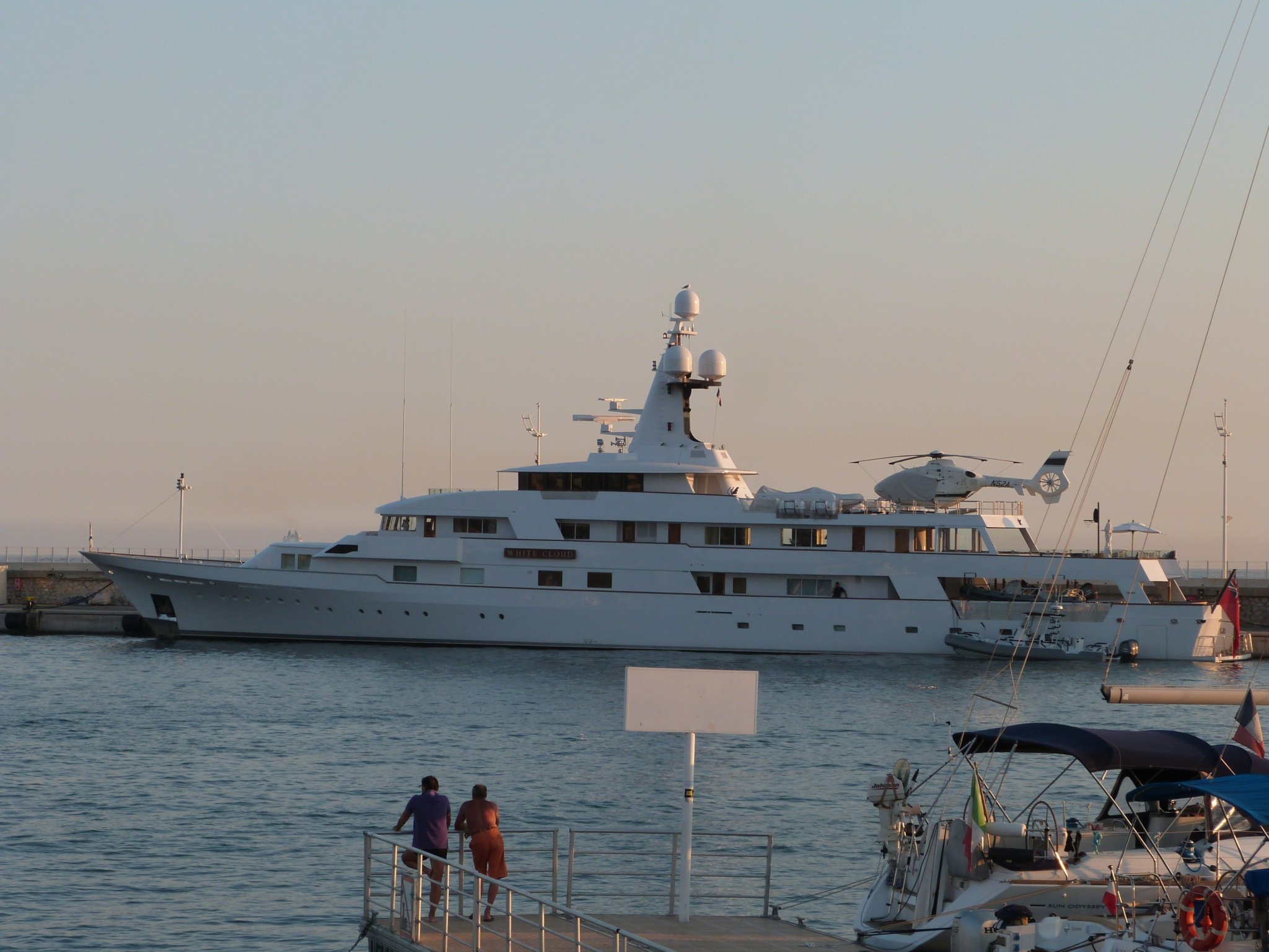 Inside FALCON LAIR Yacht • Feadship • 1983 • Value $25M • Owner Michael ...