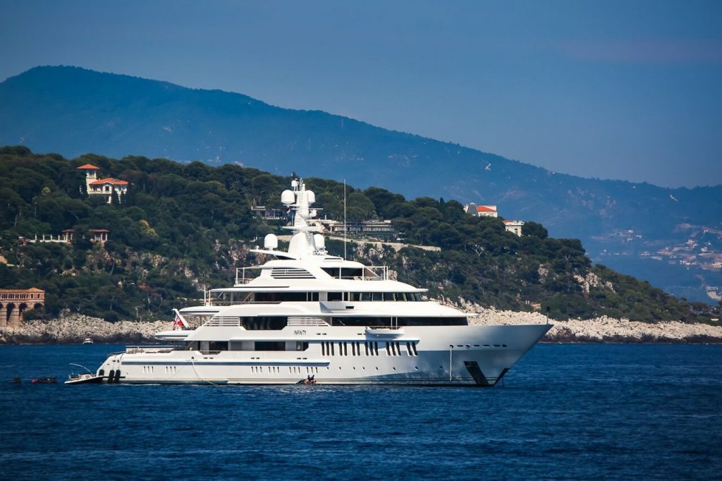 Inside INFINITY Yacht • Oceanco • 2015 • Value $150M • Owner Eric Smidt