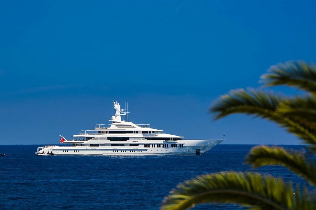 Inside INFINITY Yacht • Oceanco • 2015 • Value $150M • Owner Eric Smidt