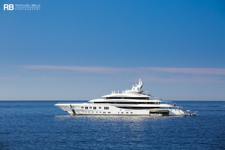 Inside LADY LARA Yacht • Lurssen • 2015 • Value $180M • Owner Alexander ...