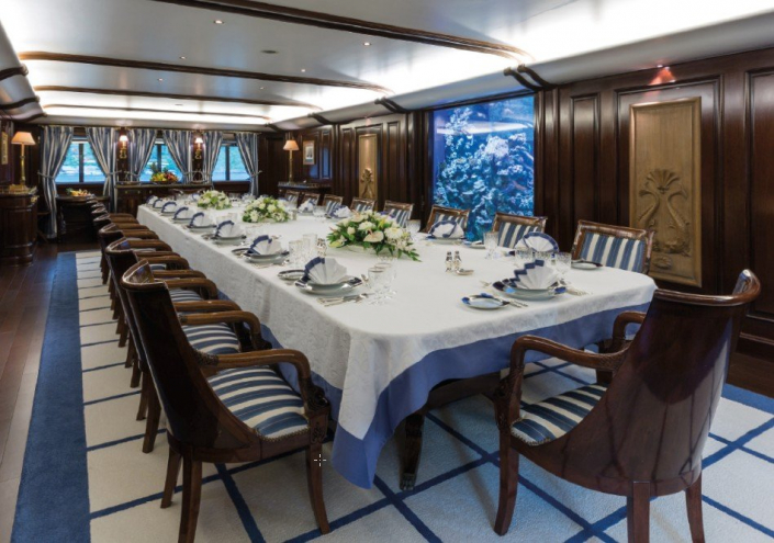 Inside GOLDEN ODYSSEY Yacht • Lurssen • 2015 • Value $400M • Owner ...