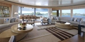 Inside OCEAN VICTORY Yacht • Fincantieri • 2014 • Value $300M • Owner ...