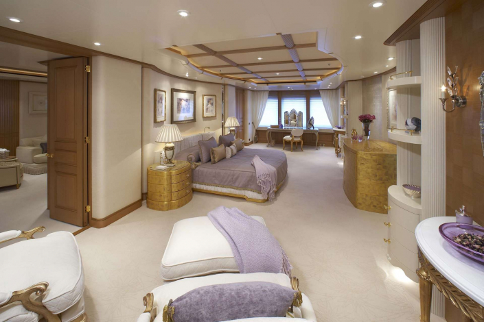 Inside CALLISTO Yacht • Feadship • 2006 • Value $60M • Owner Derrick Smith