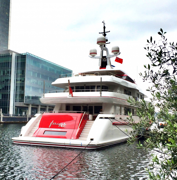 Inside FOREVER ONE Yacht • ISA Yachts • 2014 • Value $40M • Owner Bruce ...