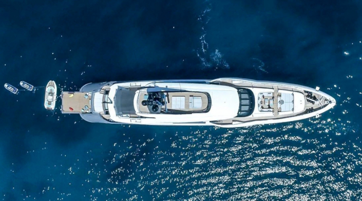 Inside UTOPIA IV Yacht • Rossinavi • 2018 • Value $50M • Owner JR Ridinger