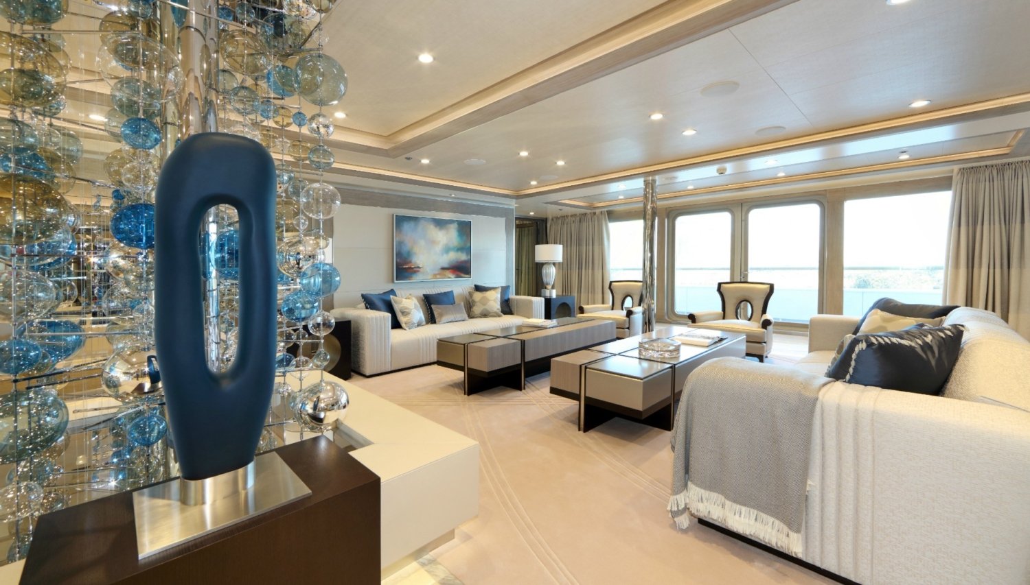 Inside ANDROMEDA Yacht • Kleven • 2016 • Value $250M • Owner Yuri Milner