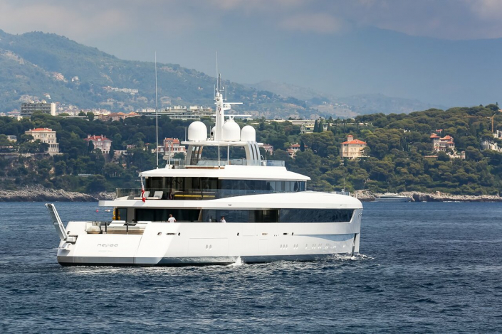 Inside NAJIBA Yacht • Feadship • 2019 • Value $50M • Owner Mohammed and ...