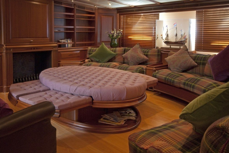 Inside Sailing Yacht ATHOS • Holland Jachtbouw • 2010 • Value $35M ...