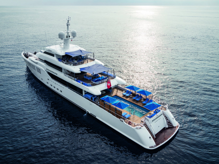 Inside SEASENSE Yacht • Benetti • 2018 • Value $65M • Owner Charles Cohen