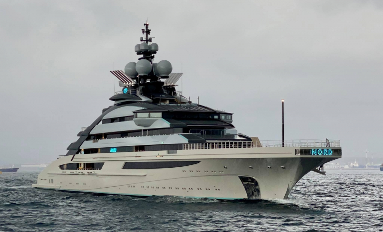 Inside NORD Yacht • Lurssen • 2020 • Value $500M • Owner Alexei Mordashov