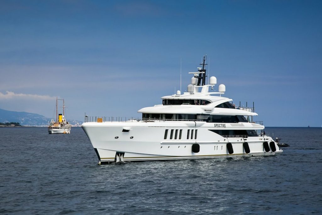 SPECTRE Yacht • Rob Sands' $70M Superyacht