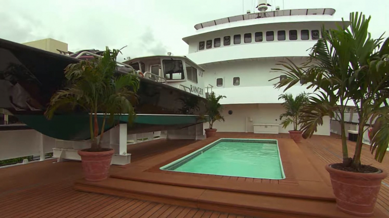 Inside BART ROBERTS Yacht • Canadian Vickers • 1963 • Value $30M ...