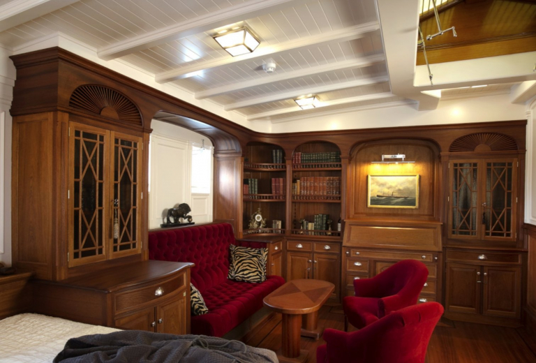 Inside Sailing Yacht Atlantic • Van der Graaf • 2010 • Value $25M ...