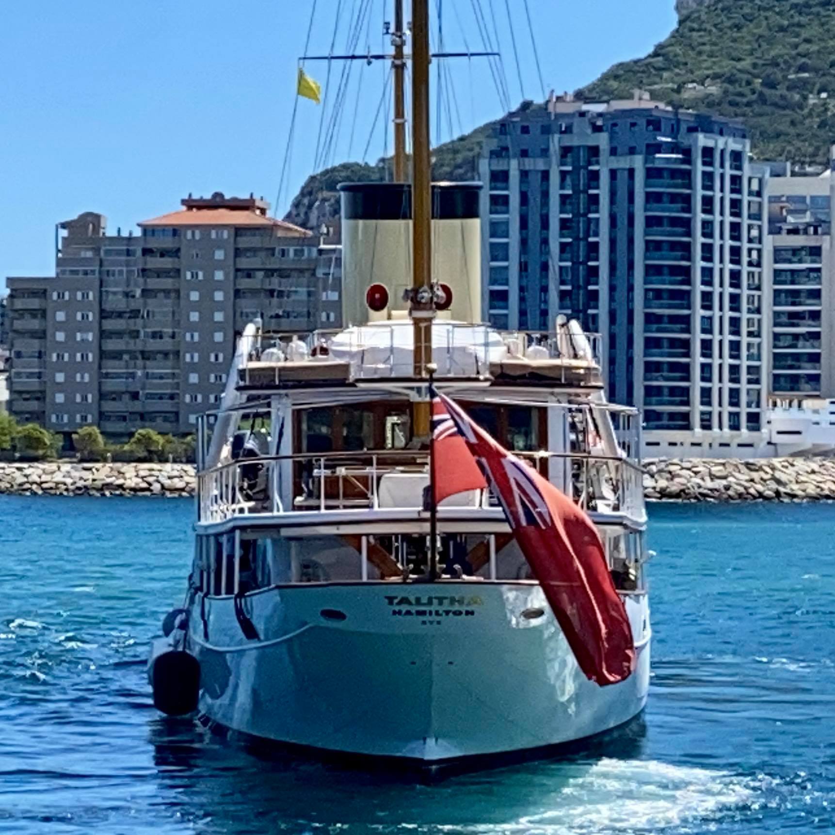 Yacht Talitha • Krupp Germania • 1930 • Location
