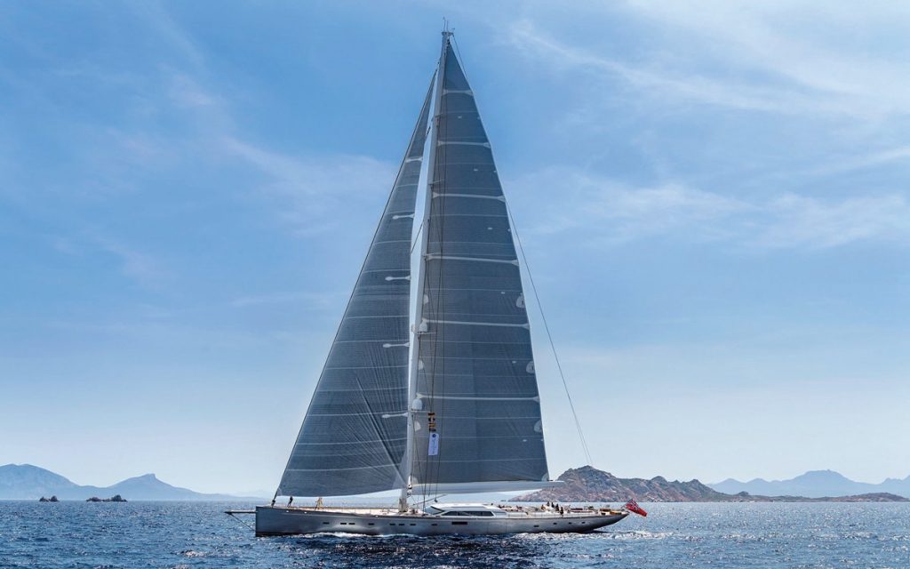 PINK GIN VI Yacht • Hans Georg Nader $20M Sailing Superyacht