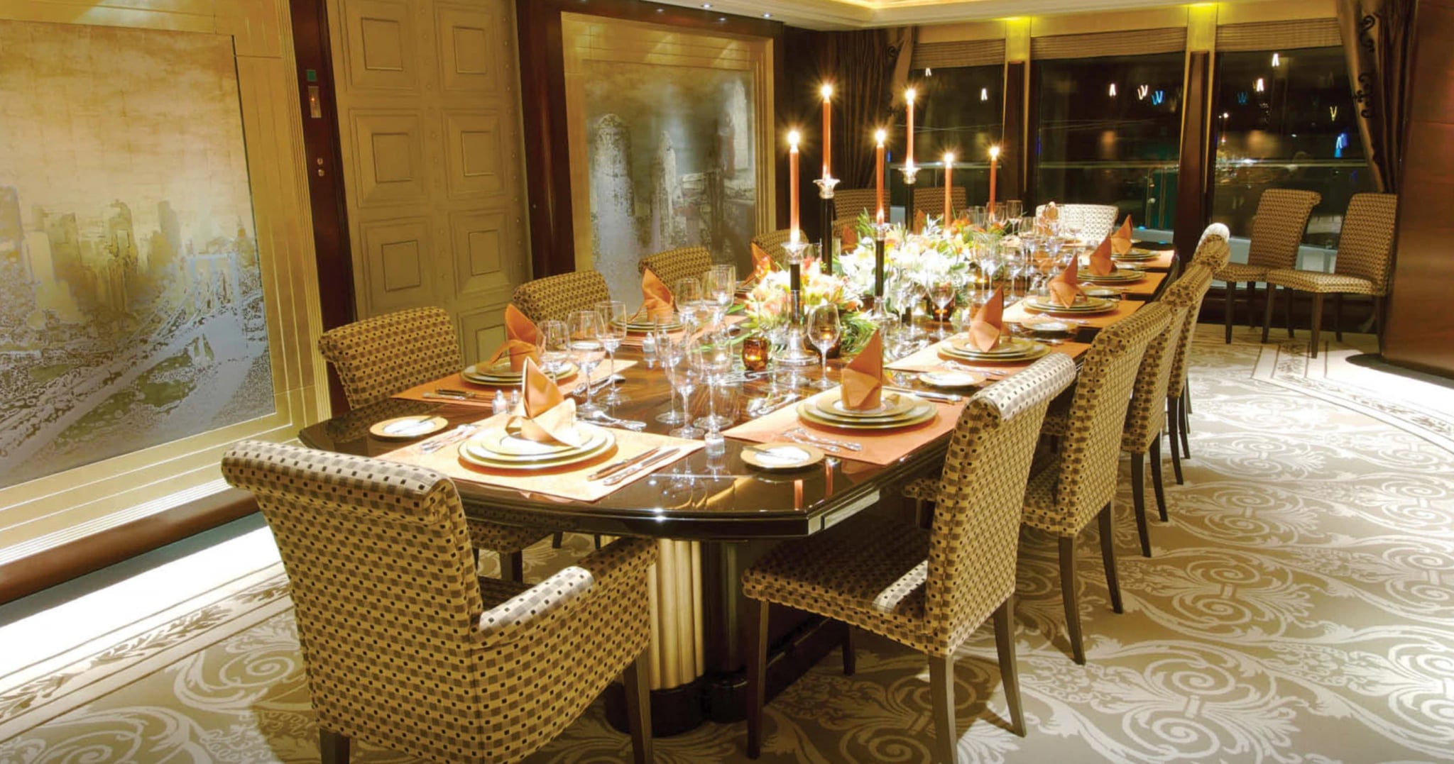 Inside GLOBAL Yacht • Lurssen Yachts • 2007 • Value $115,000,000 ...