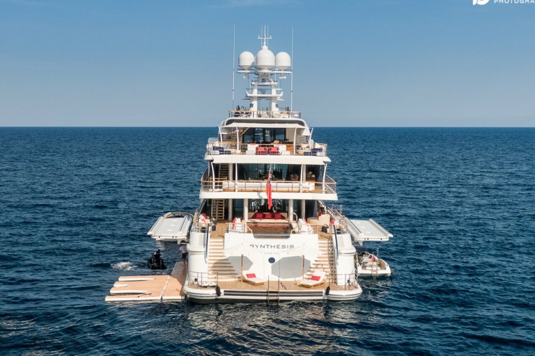 Inside SYNTHESIS Yacht • Amels • 2021 • Value $100M • Owner Mark Scheinberg