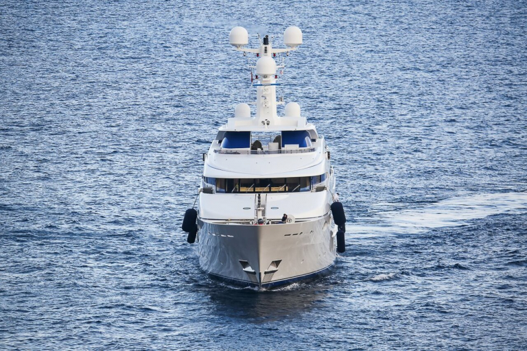 Inside ZENOBIA Yacht • Abeking & Rasmussen • 2002 • Value $40,000,000 ...