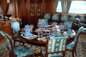 Inside SS DELPHINE Yacht • Great Lakes Engineering • 1921 • Value ...