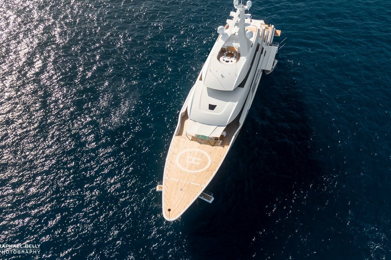 BLISS Yacht • Evan Spiegel $200M superjacht