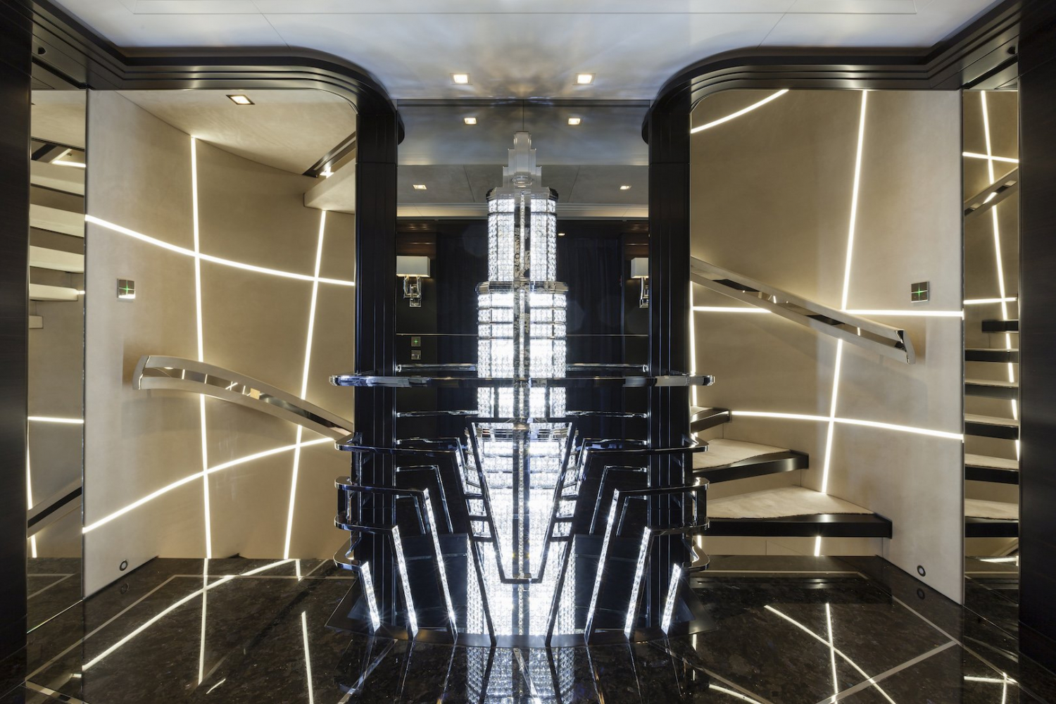 Inside SAIRU Yacht • Heesen • 2015 • Value $35,000,000 • Owner Built ...