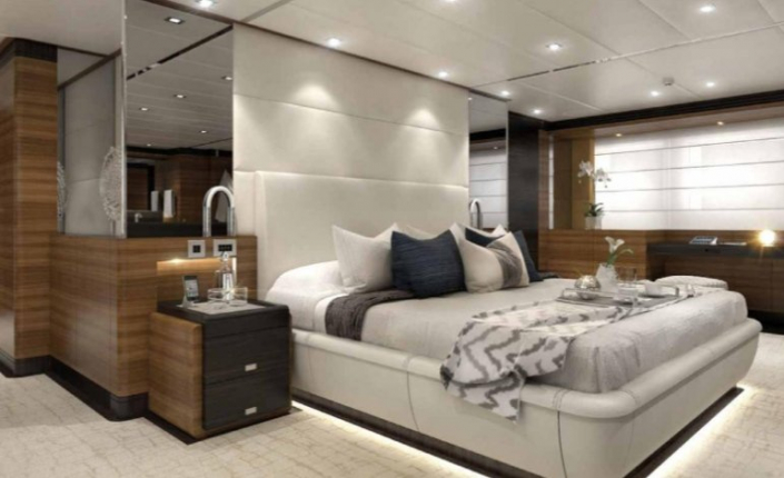 Inside WHITE Yacht • Heesen • 2018 • Value $40,000,000 • Owner