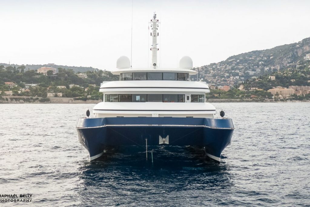 NURJA Yacht • Alexander Dreyfoos $15M Catamaran Superyacht