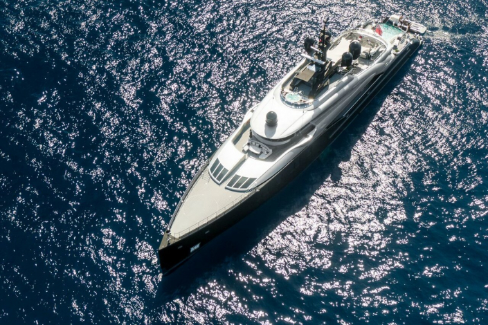 Inside OKTO Yacht • ISA Yachts • 2014 • Value $50M • Ex-Owner Theodore ...