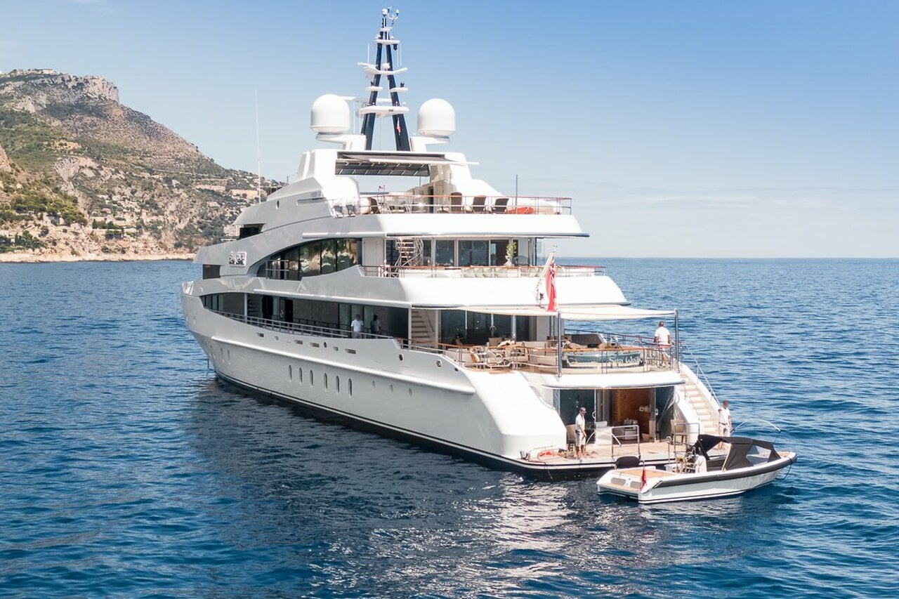 SEA WALK Yacht • Indian Billionaire $35M Superyacht • Oceanco • 2005