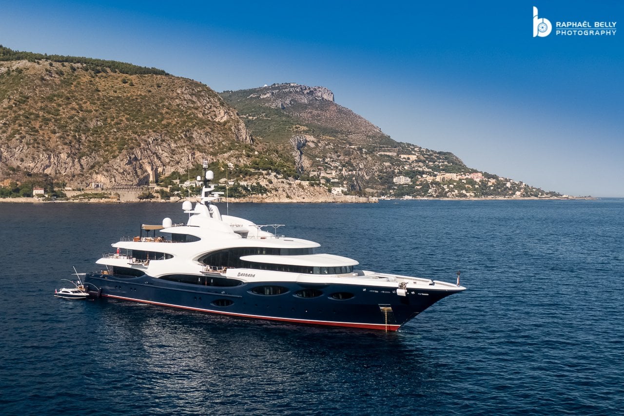 Yacht Barbara • Oceanco • 2017 • Location