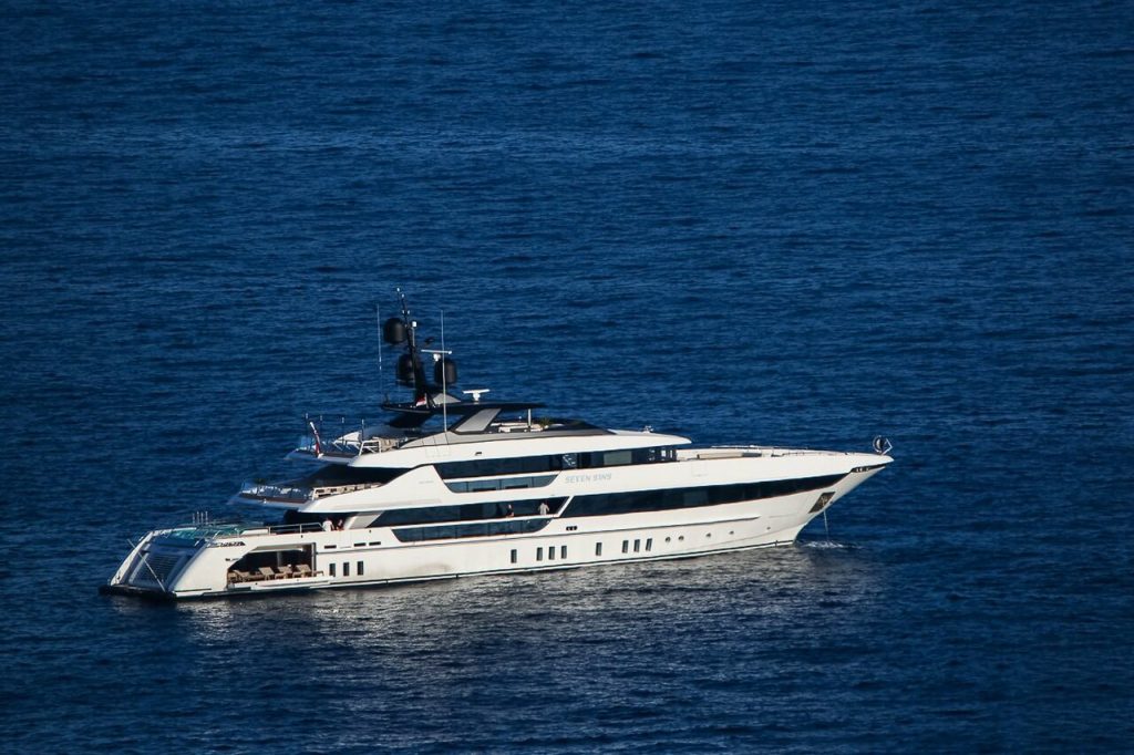 SEVEN Yacht • Ennio Doris $35M Sailing Superyacht • Perini Navi • 2017