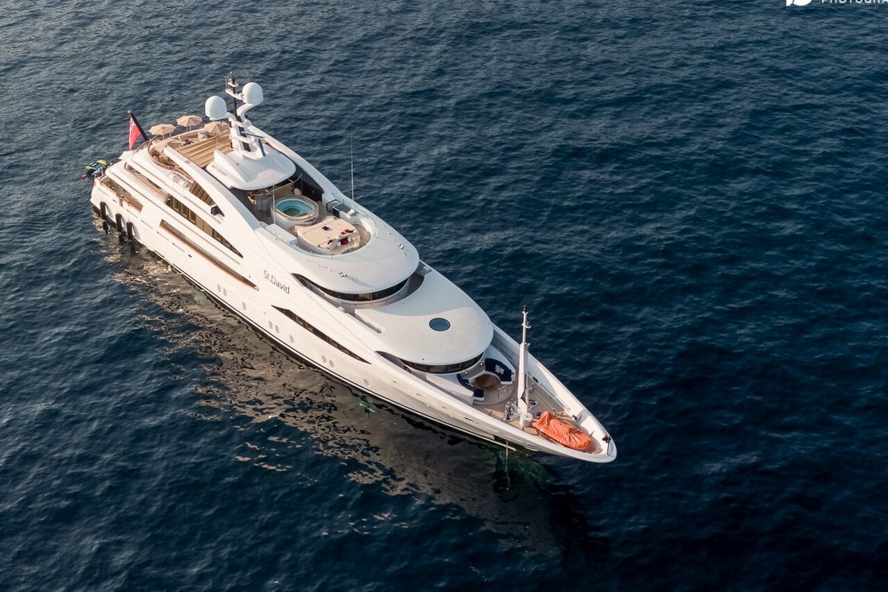 ST DAVID Yacht • David Beran $35M SuperYacht • Below Deck