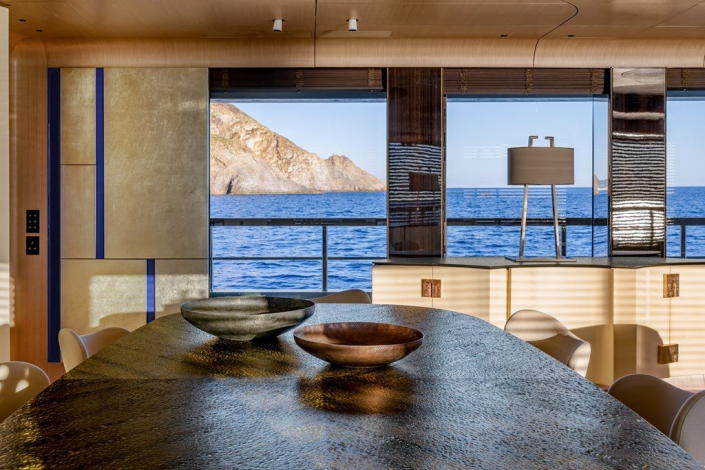 Inside CLUB M Yacht • Baglietto • 2020 • Value $30,000,000 • Owner Miki ...