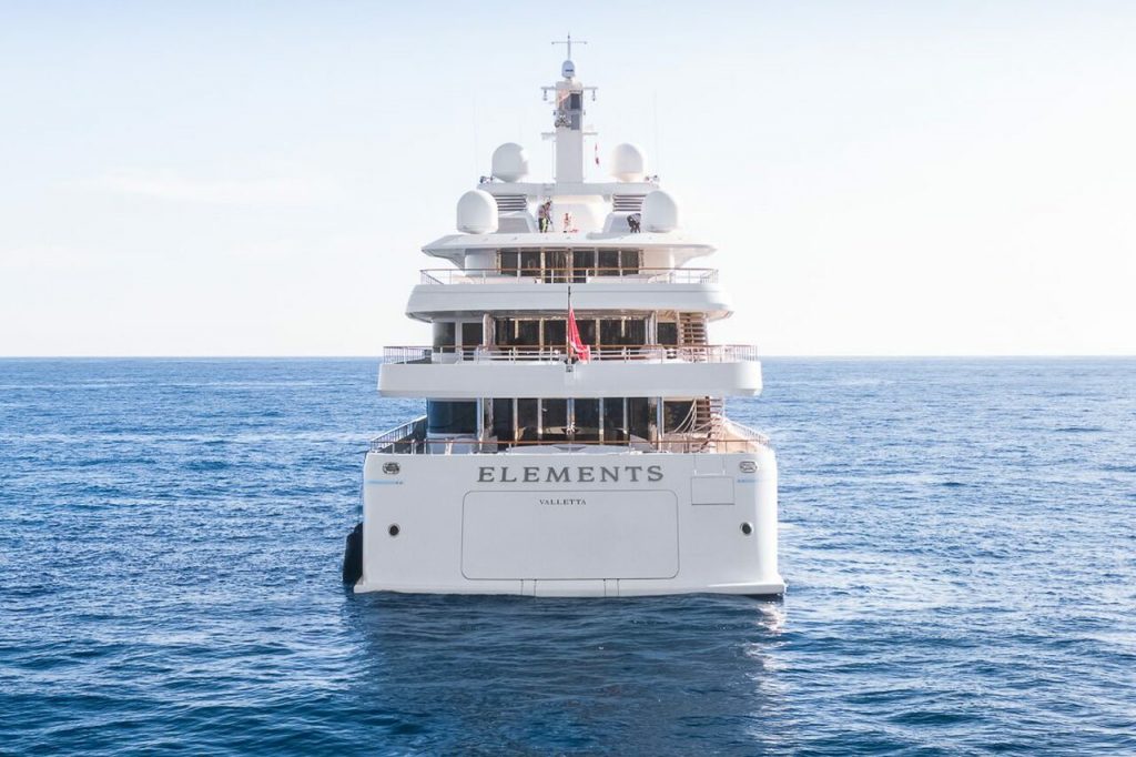 Inside ELEMENTS Yacht • Yachtley • 2017 • Value $125M • Owner Fahad al ...