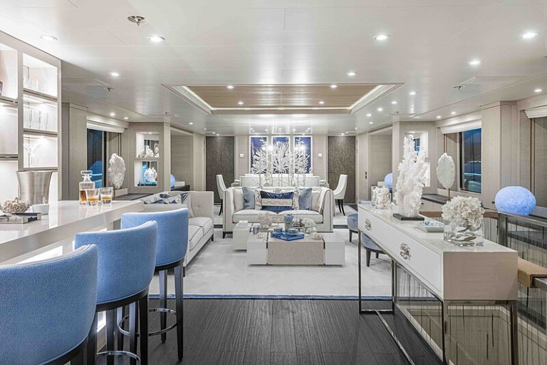 Inside SPIRIT Yacht • Amels • 2011 • Value $30,000,000 • Owner Italian ...