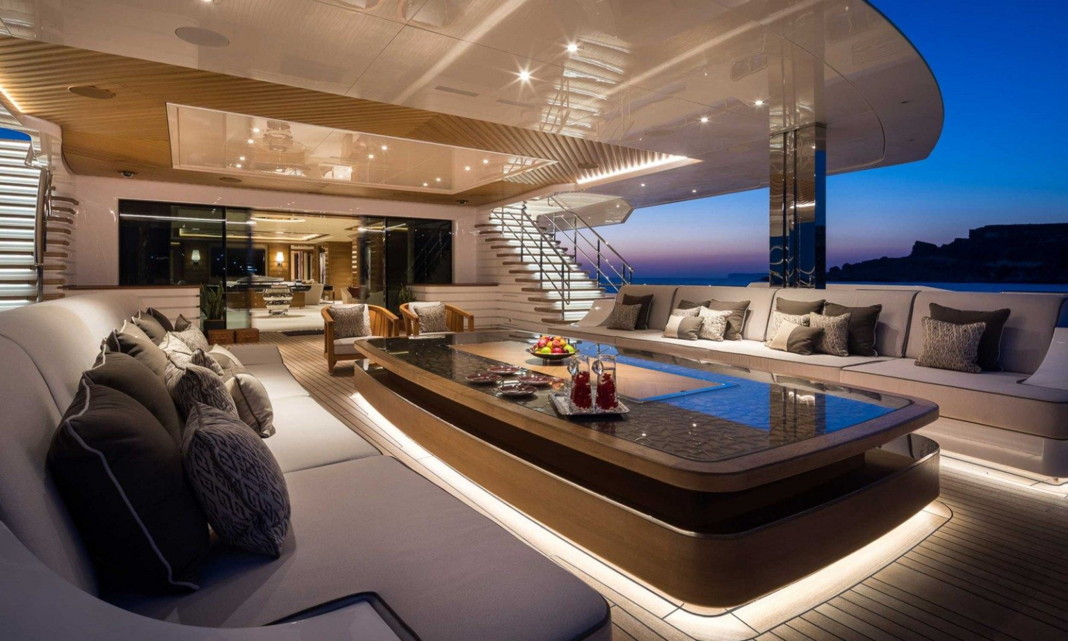 Inside TRIUMPH Yacht • Benetti • 2021 • Value $80 Million • Owner Chris ...