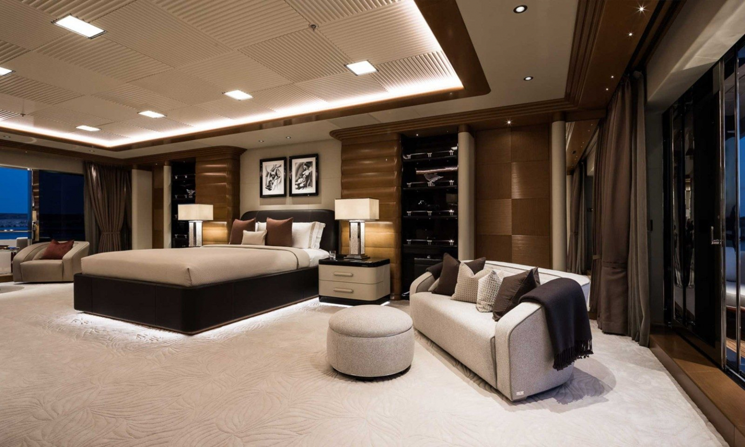 Inside TRIUMPH Yacht • Benetti • 2021 • Value $80 Million • Owner Chris ...