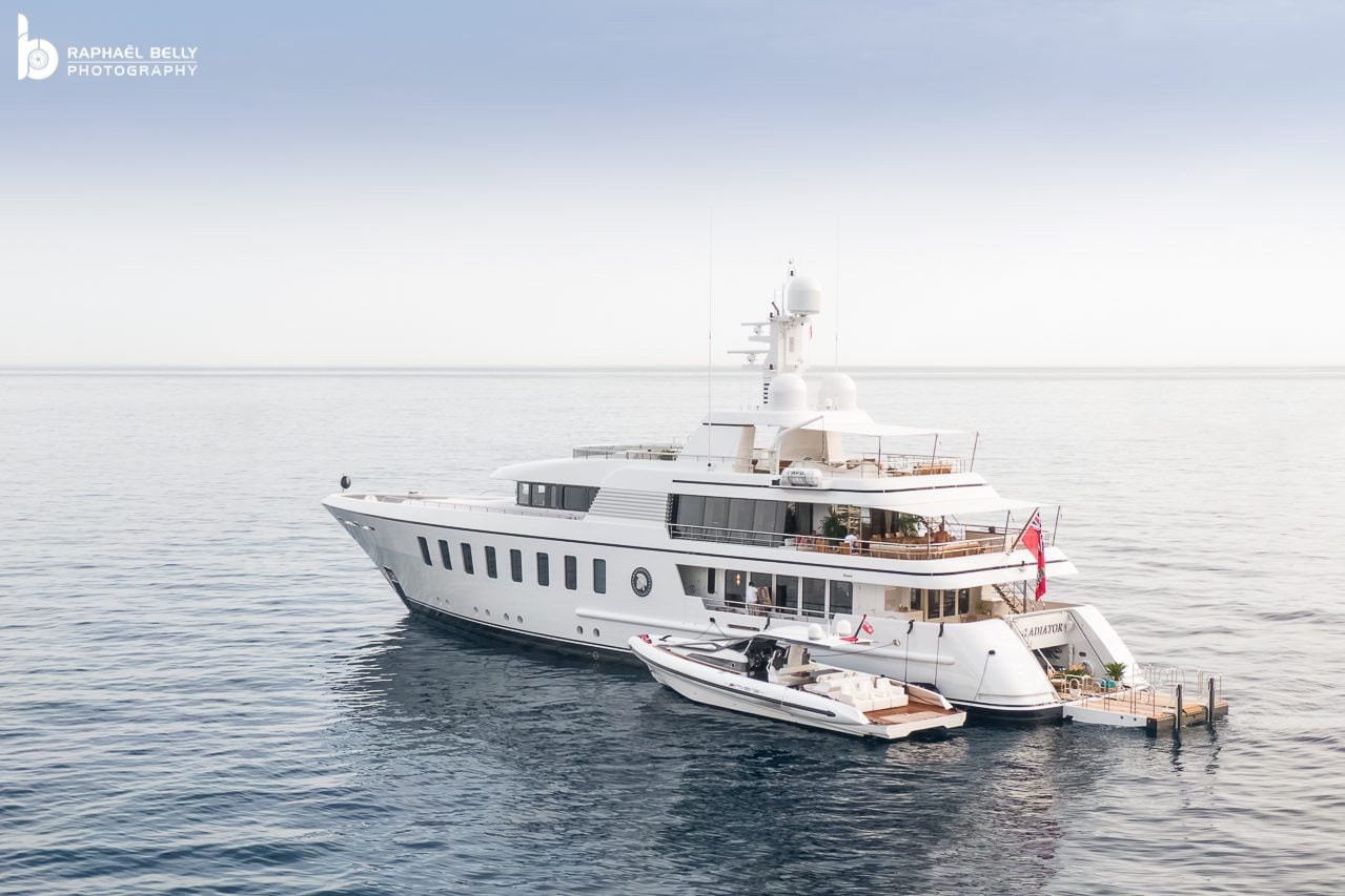 GLADIATOR Yacht • James J Zenni $25M Superyacht