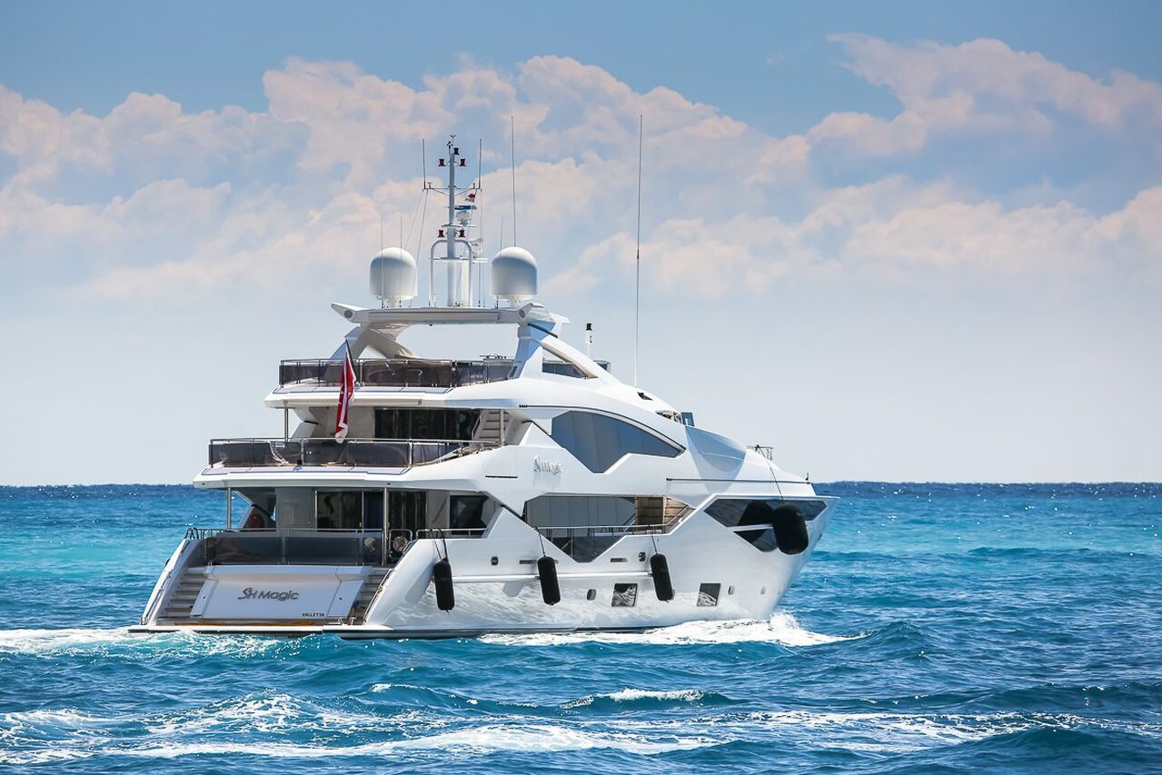 SH MAGIC Yacht • Hubert Freidl $20M Superyacht • Sunseeker • 2017